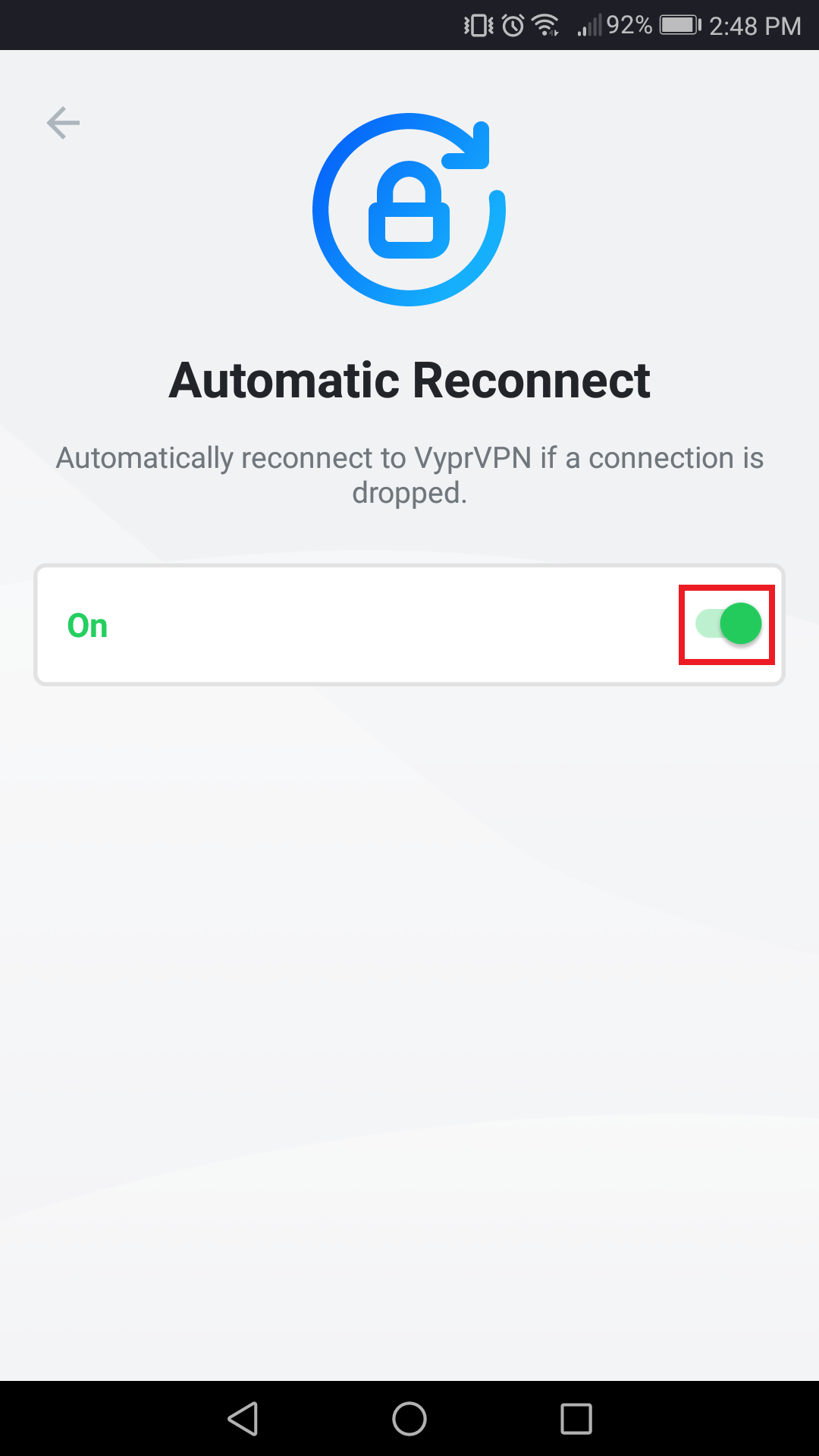 What is Automatic Reconnect? – VyprVPN Support