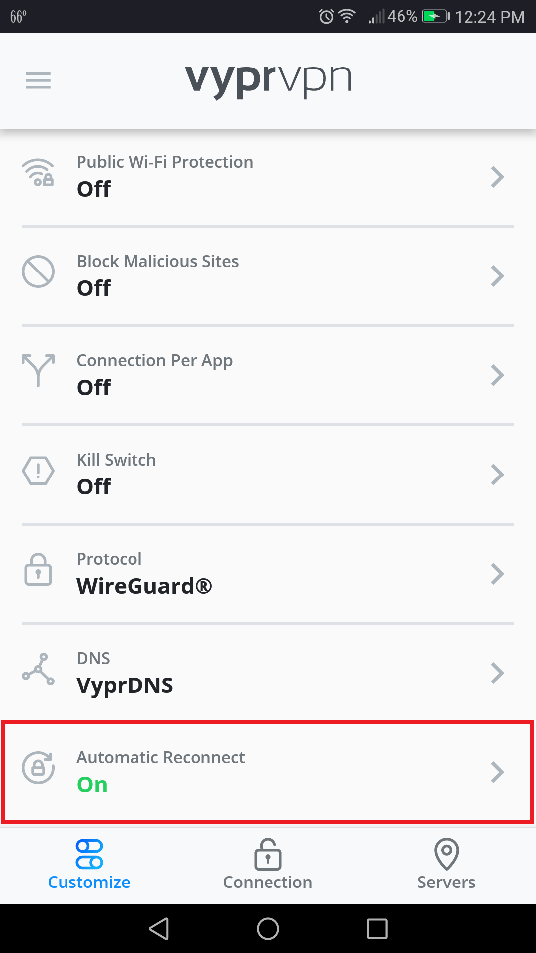 What is Automatic Reconnect? – VyprVPN Support